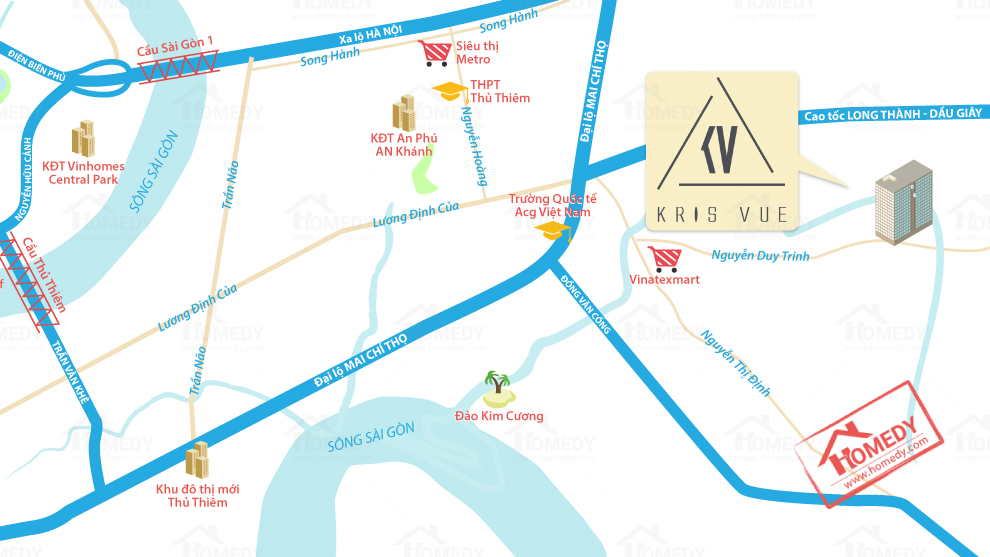 Chung cư Kris Vue - DANH MỤC DỰ ÁN BẤT ĐỘNG SẢN VIỆT NAM